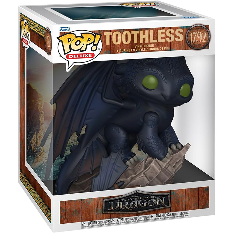 Figurine Pop Toothless Live Action Deluxe (How to Train your Dragon ...